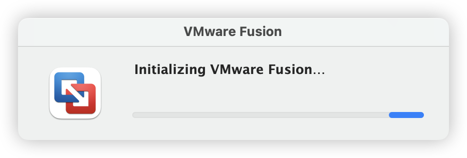 Install vm fusion pro always "Initializing VMware Fusion..." : r/vmware